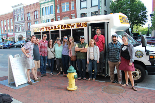 Exploring Breweries on the Hoppy Trails Brew Bus - Wander The Map