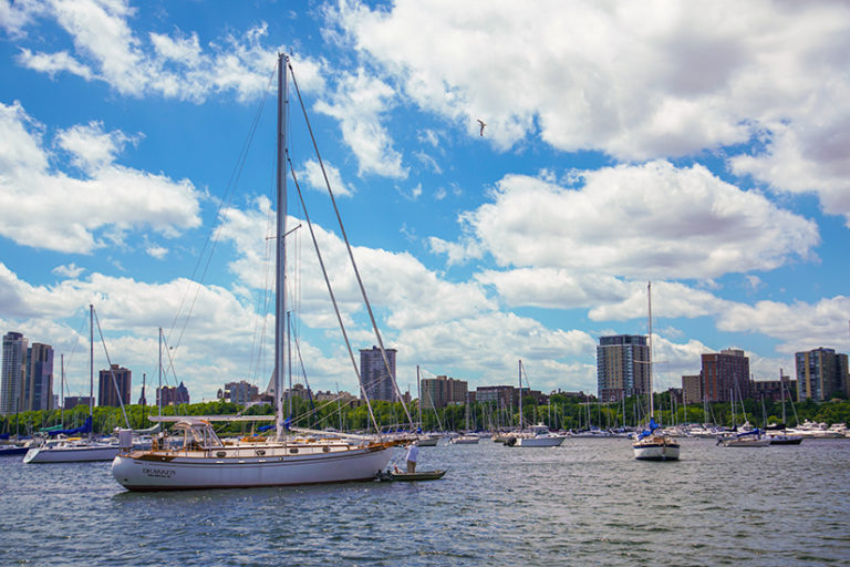 Sailing on Lake Michigan with Sea Dog Sailing - Wander The Map