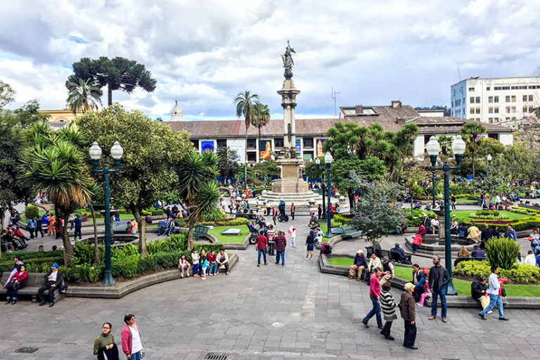Walking Tour through the Streets of Quito, Ecuador - Wander The Map
