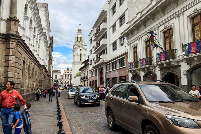 Walking Tour through the Streets of Quito, Ecuador - Wander The Map