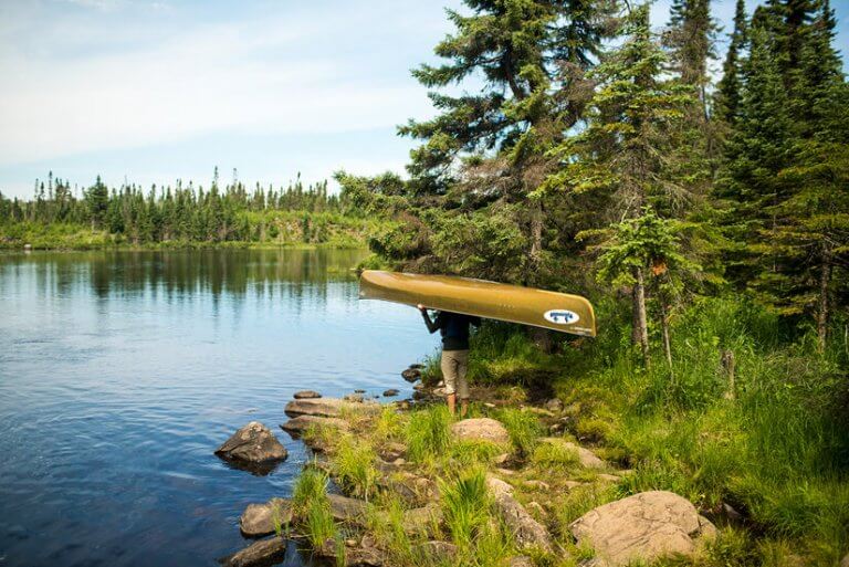 Portaging and Paddling: Canoeing to Ham Lake on the Gunflint Trail ...
