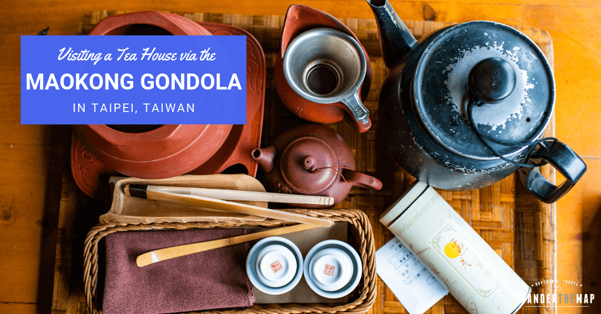 Visiting a Taipei Tea House and Riding in a Crystal Cabin on the ...