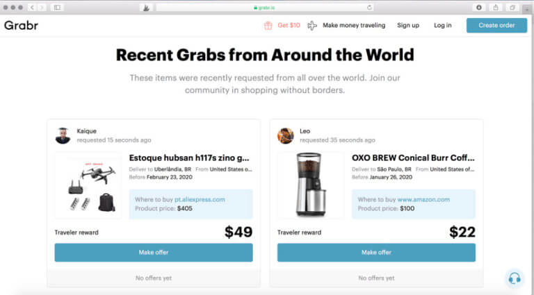 Grabr Review: A Fun Way to Make Money While Traveling - Wander The Map